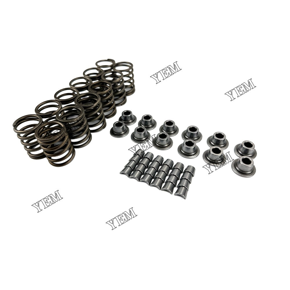 6D15 Valve Spring Kit Spring Seat & Retainer For Mitsubishi (Fit One E