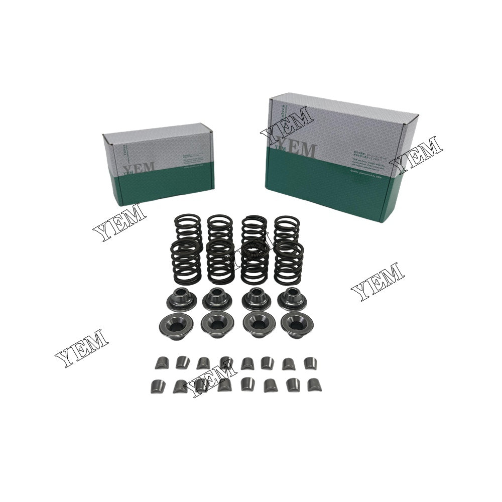 4JG2 Valve Spring Kit Spring Seat & Retainer For Isuzu (Fit One Engine