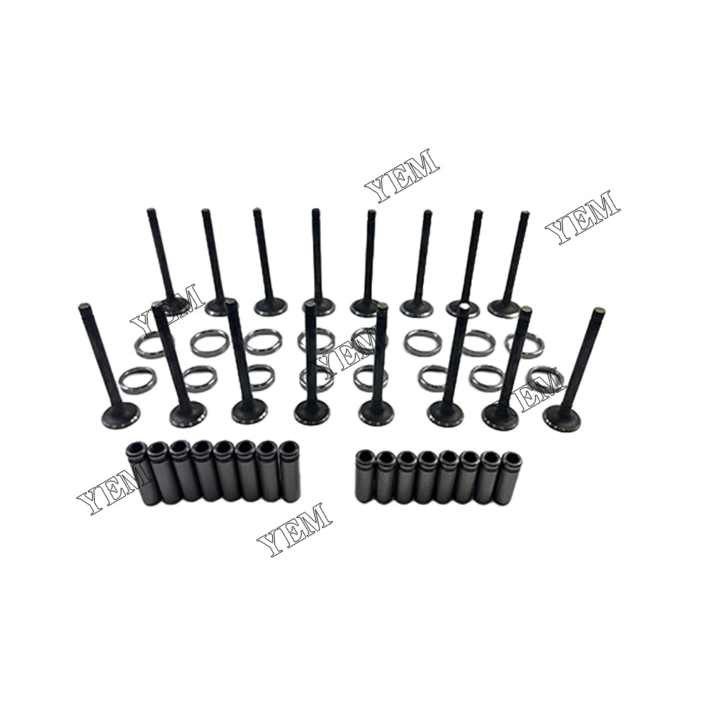 4HK1 Intake & Exhaust Valve Guide Seat Kit For Isuzu SY155W excavator