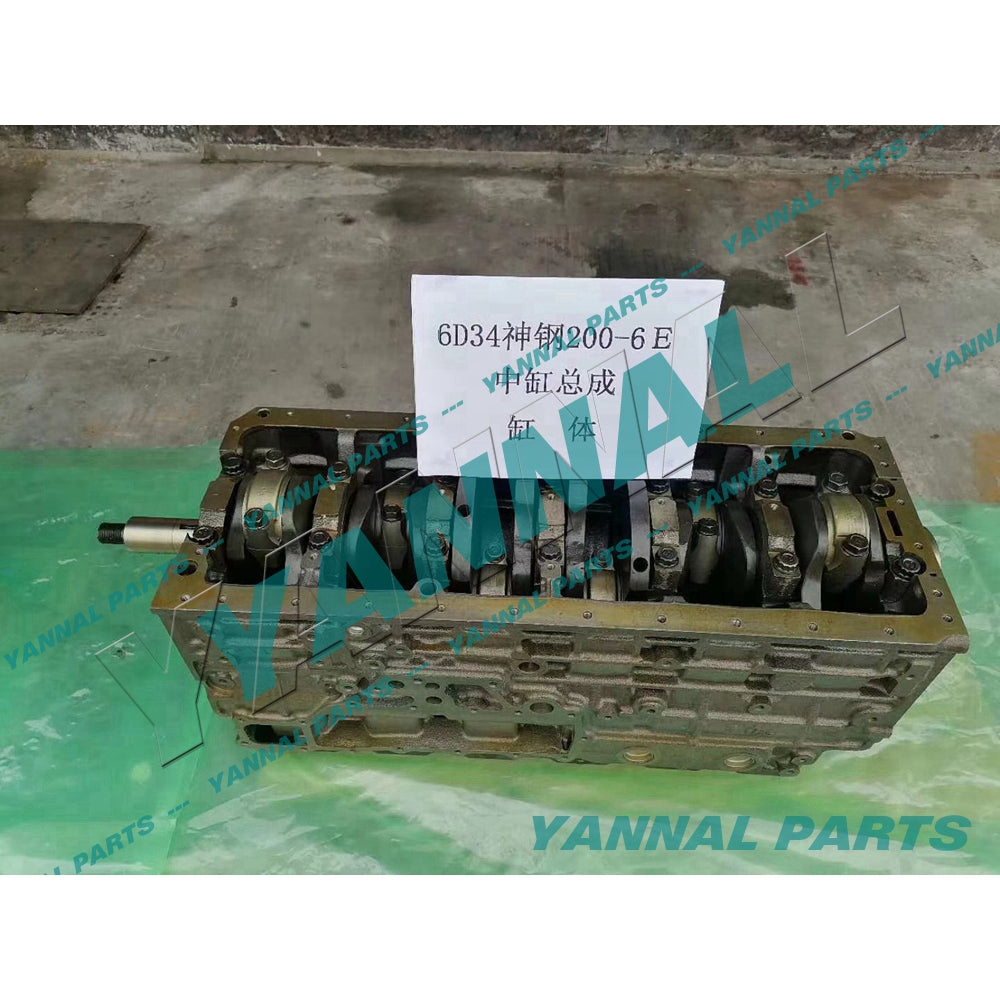 MITSUBISHI 6D34 CYLINDER BLOCK ASSEMBLY