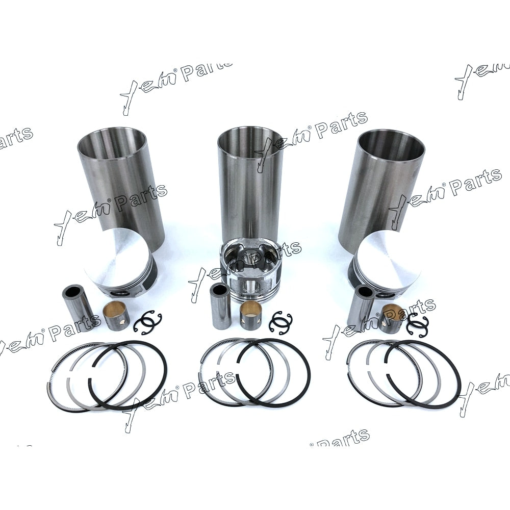 YEM Engine Parts Liner Piston Kit Set STD For YANMAR 3TNA68 (Liner+Pis