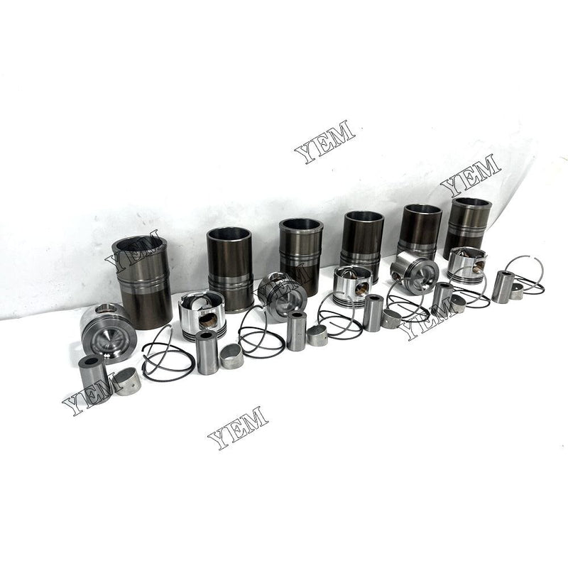 YEM C12 Cylinder Liner Kit Caterpillar excavator diesel engine HBM-NOB
