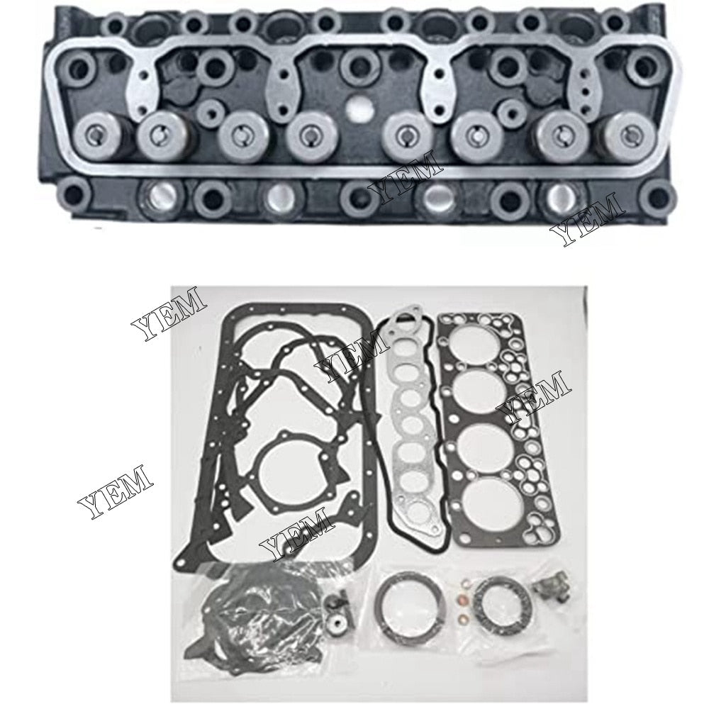 YEM Engine Parts For Nissan SD25 Engine Complete Cylinder Head & Full
