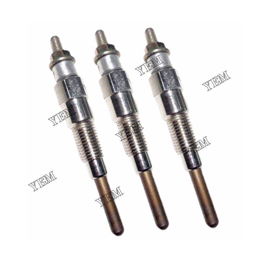 YEM Engine Parts Glow Plugs For Kubota B1550D B1700DT B1700E B21 B2100