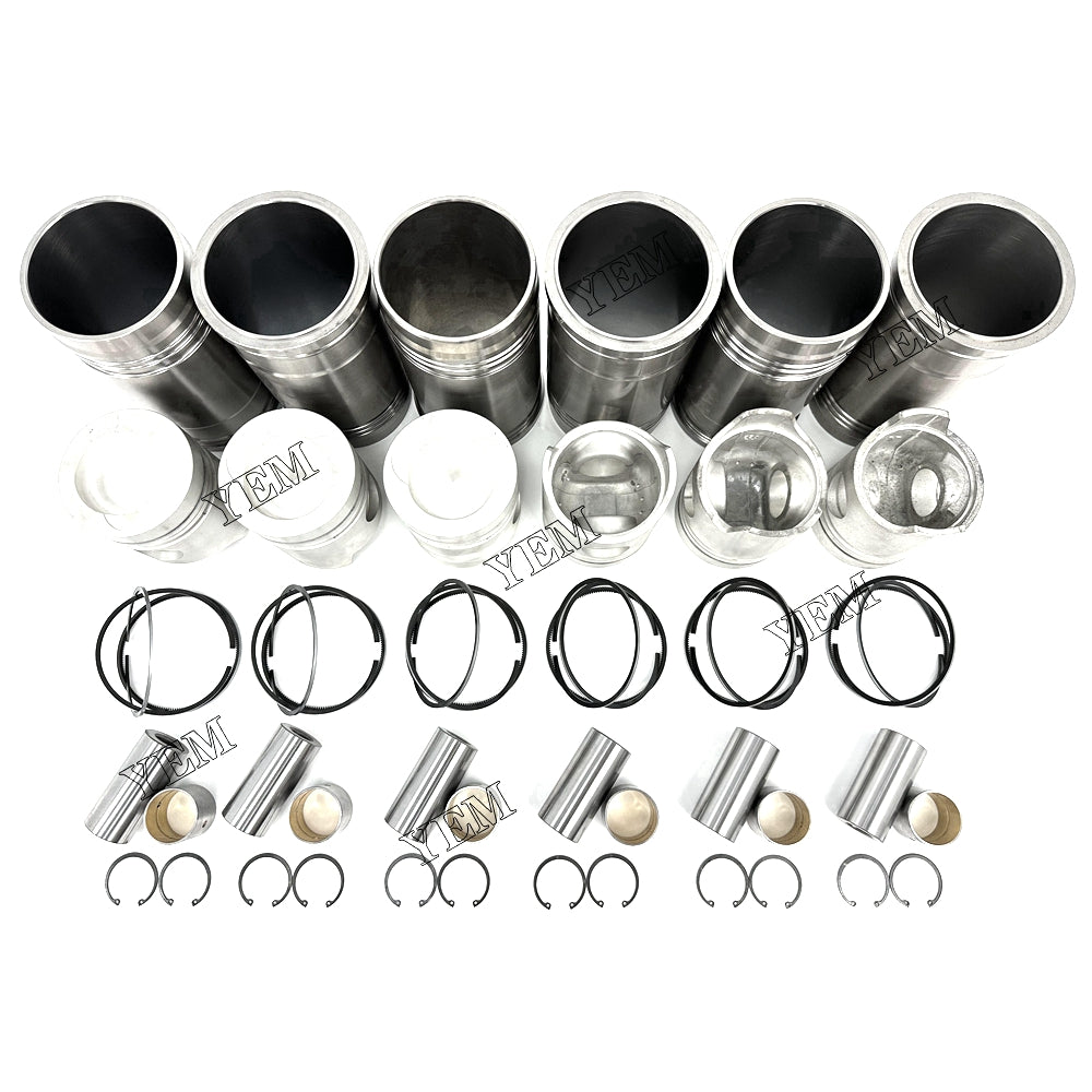 Fast Shipping 6PCS 6D22 Cylinder Liner Kit For Mitsubishi engine spare