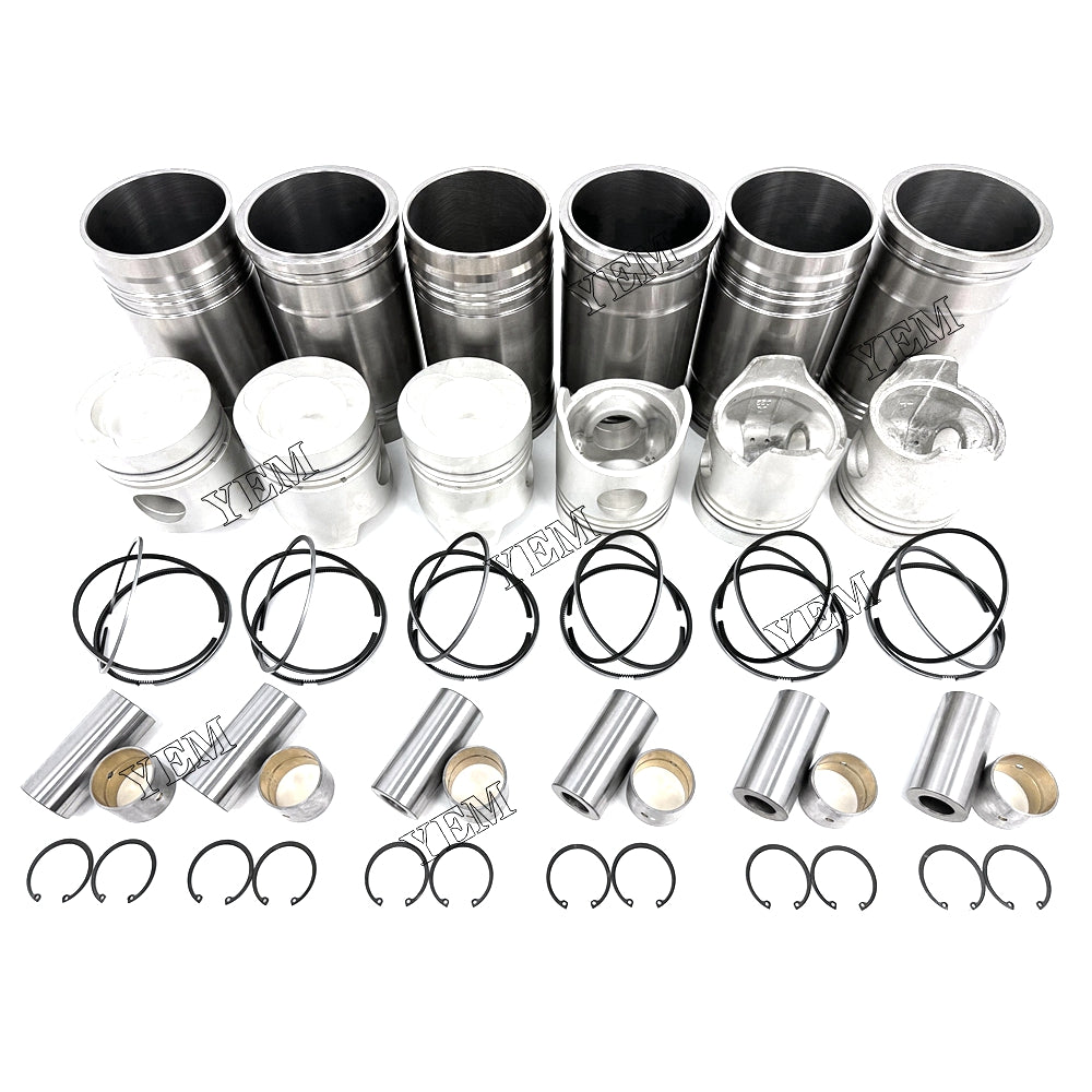 Fast Shipping 6PCS 6D22 Cylinder Liner Kit For Mitsubishi engine spare