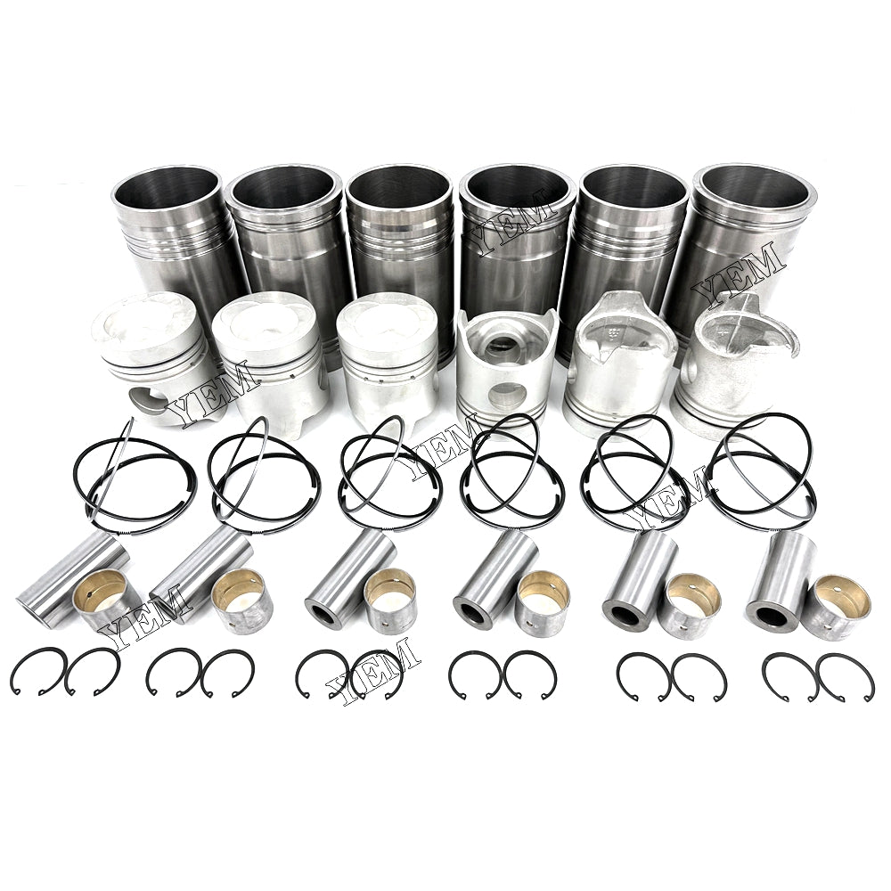Fast Shipping 6PCS 6D22 Cylinder Liner Kit For Mitsubishi engine spare