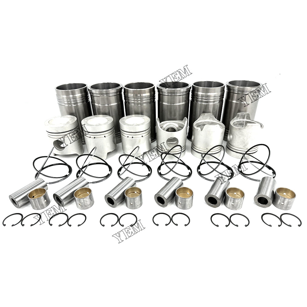 Fast Shipping 6PCS 6D22 Cylinder Liner Kit For Mitsubishi engine spare